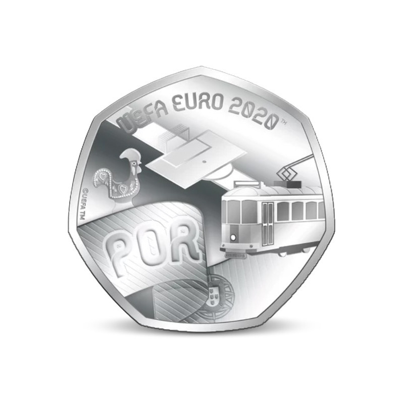 Officiële EK 2020 Collectie: Oostenrijk - Verzilverd Gibraltar 0,20 Pond 2020 kopen ...
